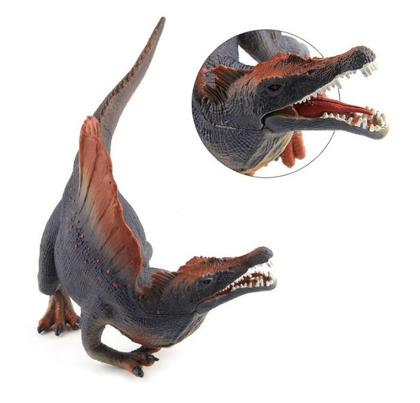 1 PC Simulation Big Size Spinosaurus Jurassic Dinosaur Model Toy Mouth ...