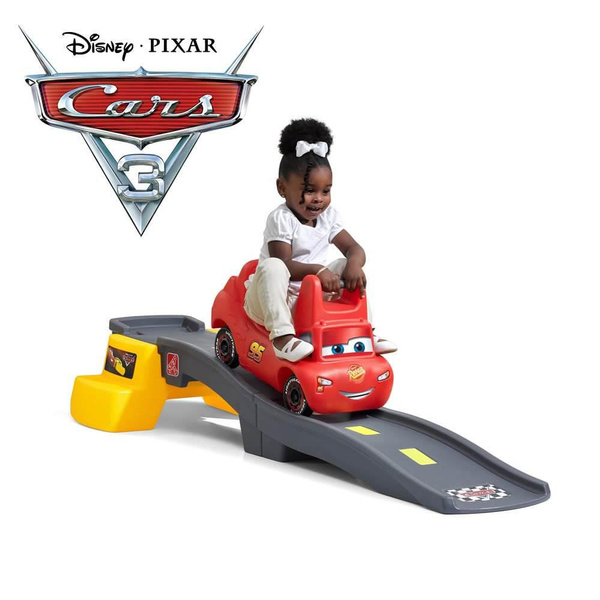 Step2 Disney Pixar Cars 3 Toddler Toy Roller Coaster Indoor Outdoor ...