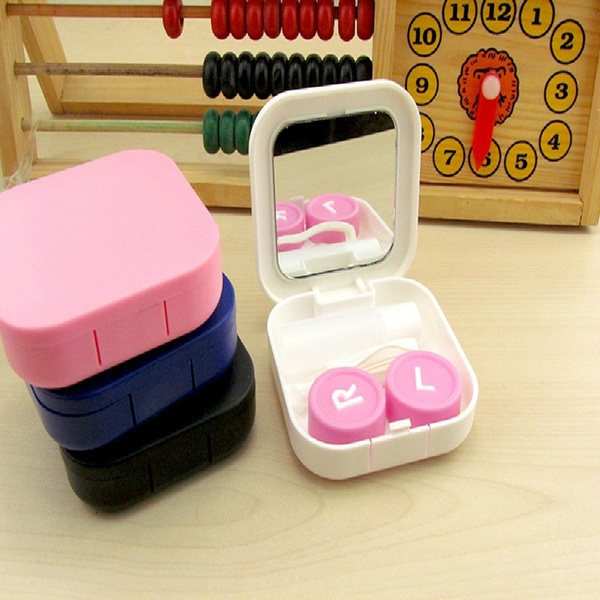 Lens Box Travel Portable Perfume Bottle Shape Contact Eye Pupil | Wish