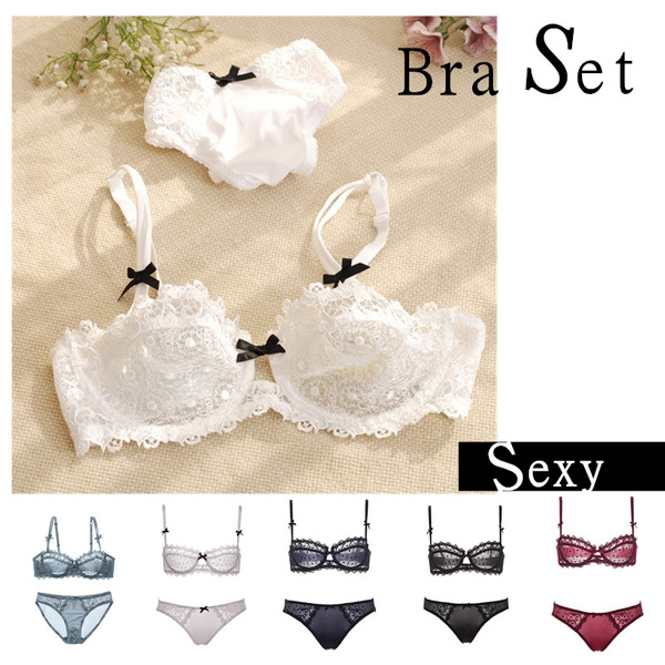Women's Fashion Embroidery Mesh Bras Big Size Lace Sexy Lingerie ...