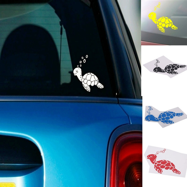 Cute Sea Turtle Vinyl Decal Sticker for Car Truck Laptop Auto Window ...