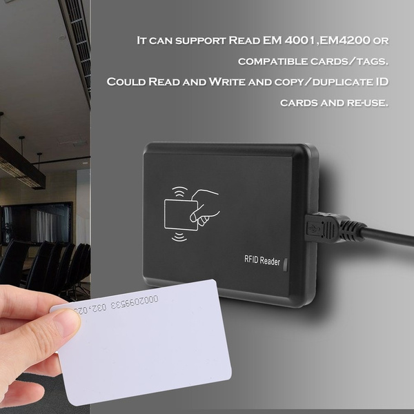 USB 125Khz RFID EM4305 Card Reader/Writer Copier/Writer Programmer Burner | Wish