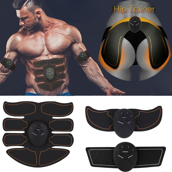New Smart Lazy Abdominal Training Muscles Trainer Electric Muscle ...