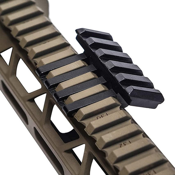 SPINA OPTICS Tactical Hunting Low Profile Offset Picatinny Quad Rail ...