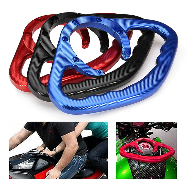 CNC Aluminum Motorcycle Passenger Gas Fuel Tank Handle Grab Bar ...