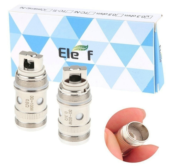 Netled 5pcs Original Eleaf IJust 2/Melo 3 Replacement Coil EC Head Unit ...