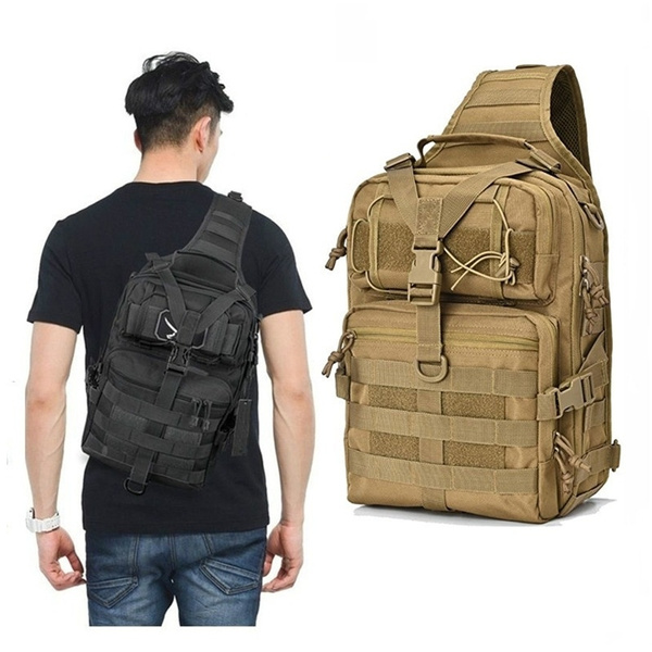 Waterproof Outdoor Military Rucksacks Tactical Backpack Sling Backpack ...