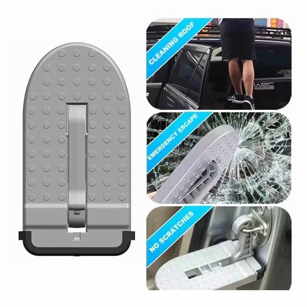 Vehicle Hooked U Shaped Car Door Pedal Multifunciton Self Denfence Tool ...