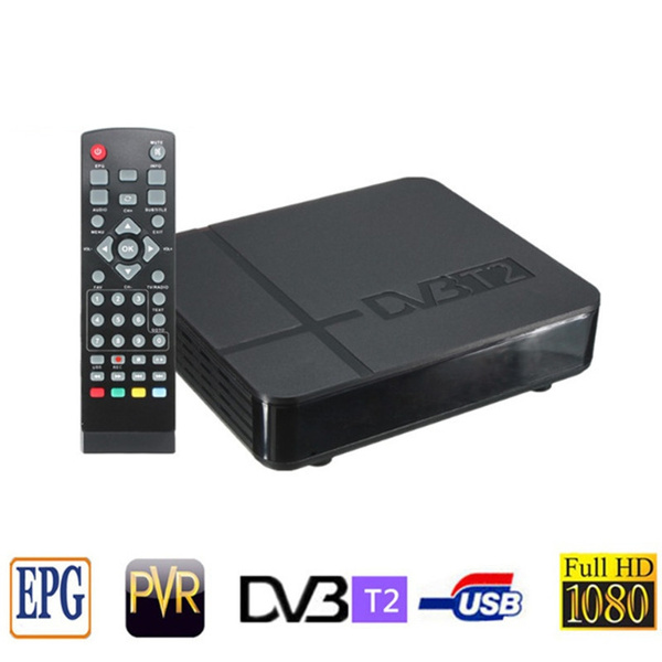 HD K2 DVB-T2 Digital Terrestrial Receiver Set-top Box with Multimedia Player H.264/MPEG-2/4 with ...
