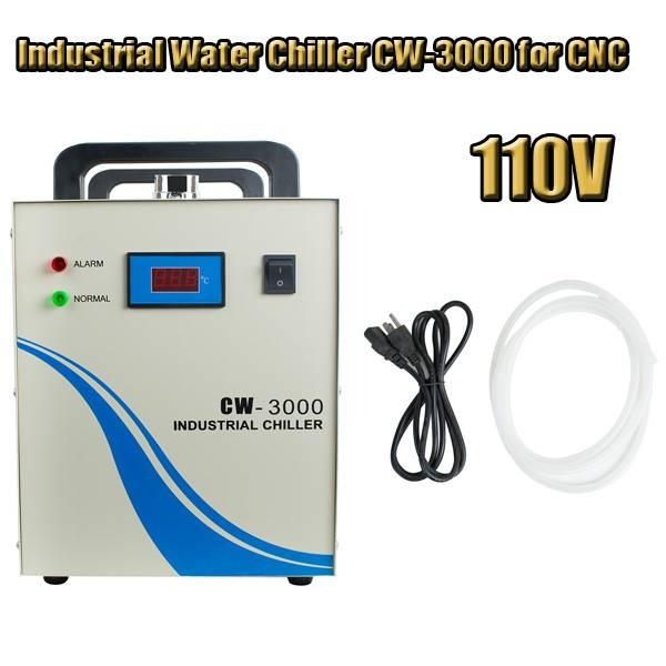 High-quality Industrial Water Chiller CW-3000 for CNC 110V | Wish