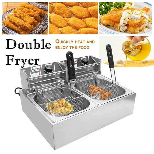High Quality Commercial Professional Electric Stainless Steel Double ...