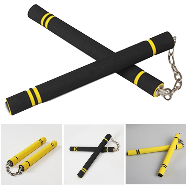 Kung Fu Nunchakus 220g Martial Arts Safety Foam Nunchakus Sponge Double