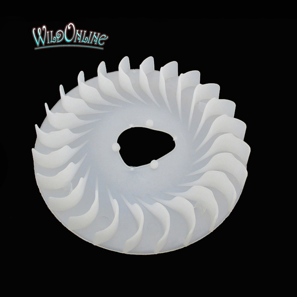 WildOnline White Flywheel Cooling Fan For Honda GX160 5.5HP & GX200 6 ...