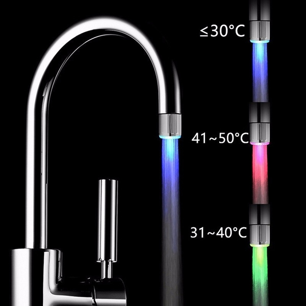 Basin Faucet Temperature Sensor Intelligent Recognition Temperature ...