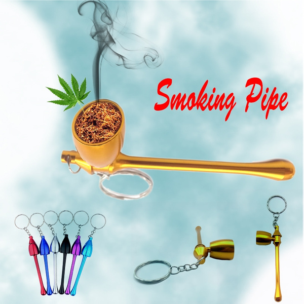Cute Mushroom Metal Smoking Tobacco Pipe Herb Smoke Accessories ...