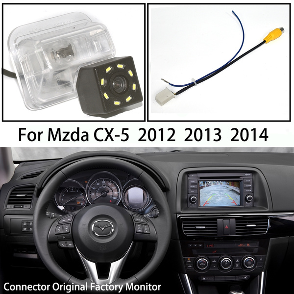 Parking Reverse Backup Camera with PIN Adapter Cable for Mazda CX-5 CX5 ...