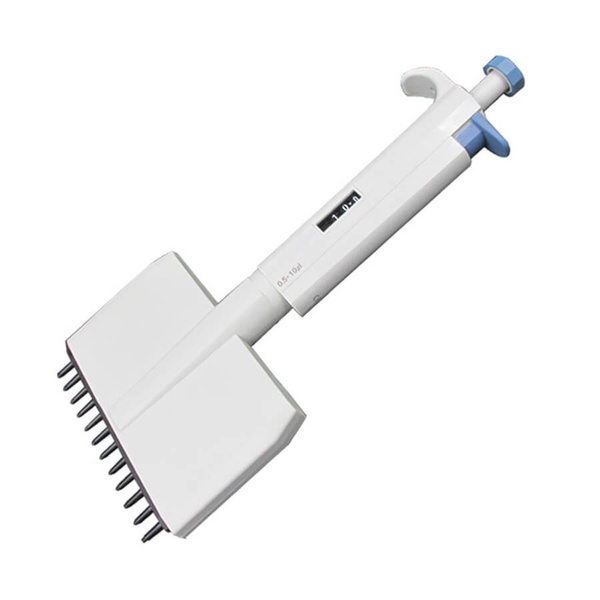 Lab TopPette Mechanical Adjustable Volume 12-channel Pipettes ...