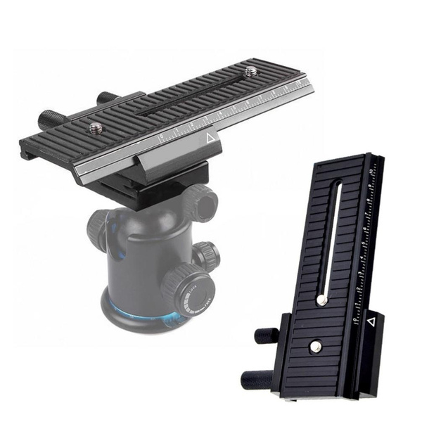 LP-01 2-Way LP-01 Macro Focusing Rail Slider for Nikon Canon (Ball head ...