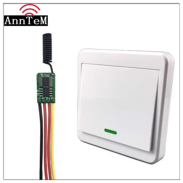 Anntem RF wireless momentary switch wireless remote control switch ...