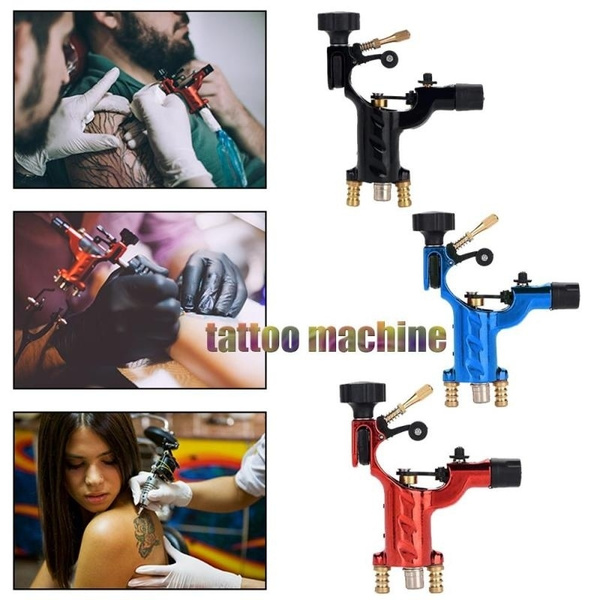 3Colors Dragonfly Rotary Tattoo Machine Professional Tatoo Motor Gun ...