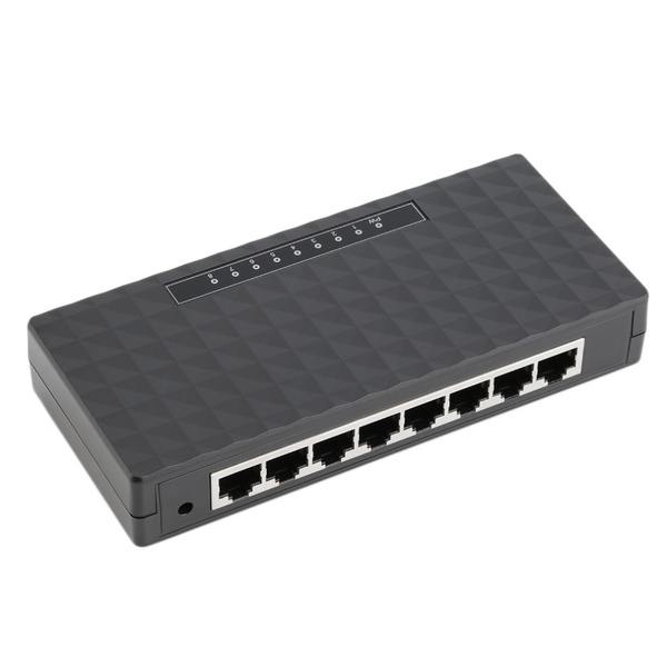 New 8-Port Hubs 1000Mbps Gigabit Ethernet Desktop Switch Fast Network ...