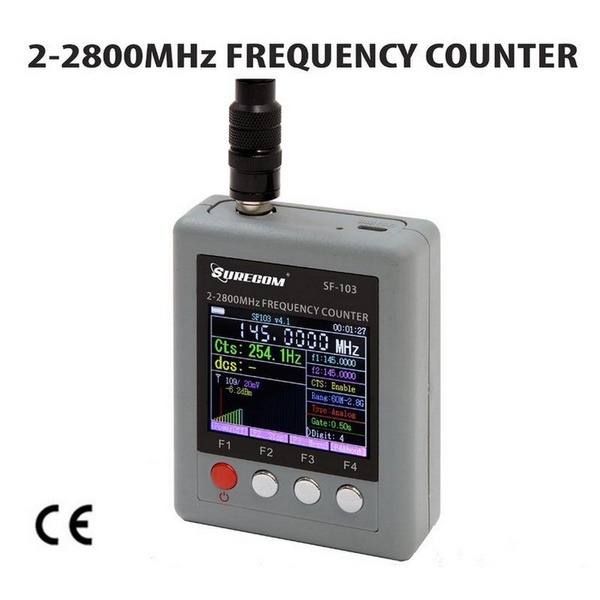 Portable Frequency Counter Walkie Talkie Frequency Meter 2Gen 2MHz~2 ...