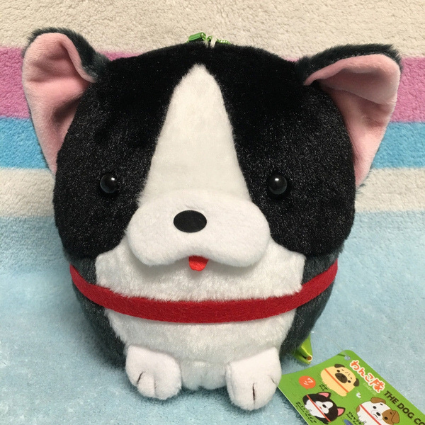 AMUSE Boston Terrier Plush Doll Stuffed Animal Toy Dog Collection Puppy ...