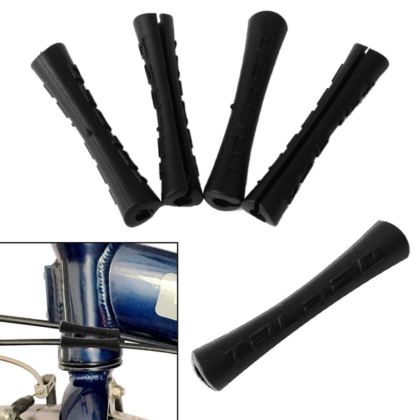 4pcs Bicycle Cable Rubber Protector Sleeve For Shift Brake Line Pipe 2 ...