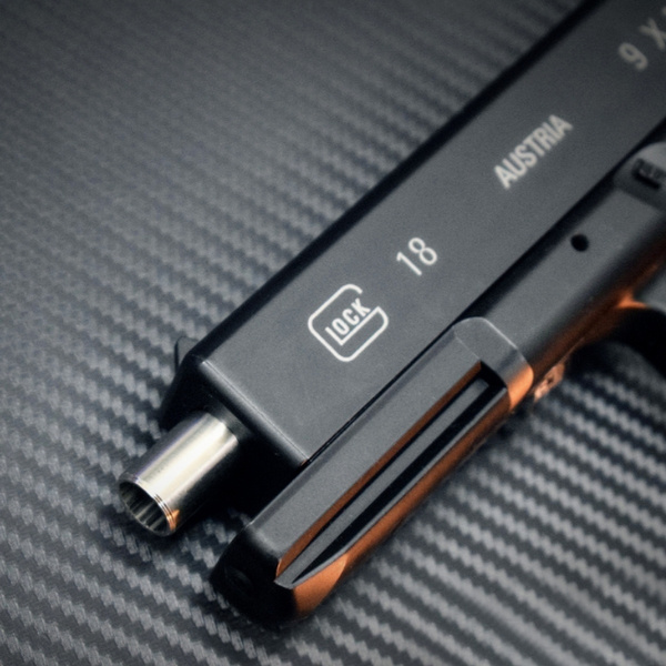 Metal Tube Hopup for SKD Glock G18 Gel Ball Blaster Modified ...