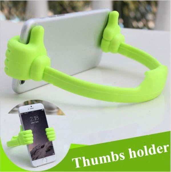 Universal Creative Thumbs Modeling Mobile Phone Holder Tablets Stand