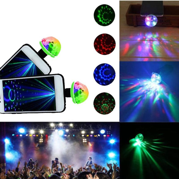 Mini Disco Light Portable Home Party Light DC 5V Disco Ball Mobile ...