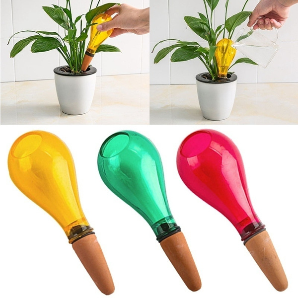 Automatic Watering Bottle Houseplant Plant Pot Bulb Globe Garden House ...
