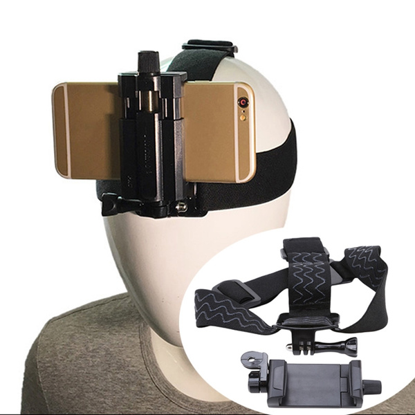 Mobile Phone Head Band Holder Harness Strap Belt Mount Tripod Clip | Wish