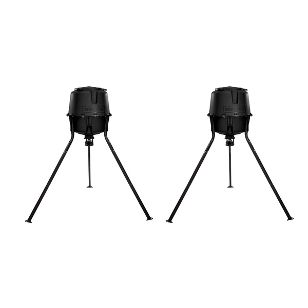 Moultrie 30 Gallon Hopper Hunting Tripod Deer Feeder w/ Digital Timer ...