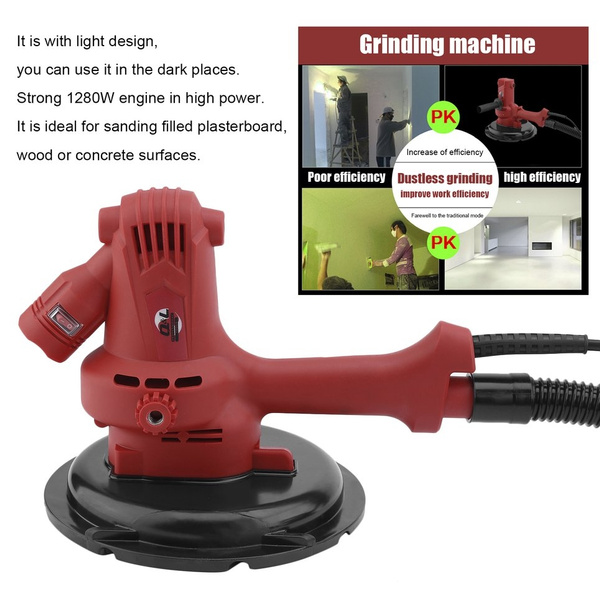 Electric No Dead Angles Dry Wall Sander Ceiling Grinder Grinding ...