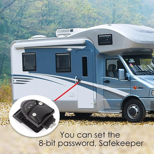 RV Keyless Entry Door Lock Latch Handle Knob Deadbolt RV Trailer&Camper ...
