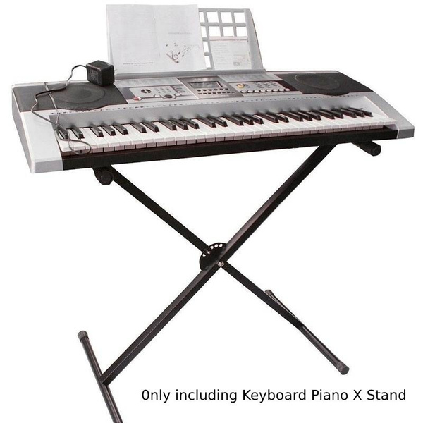 Adjustable Height Keyboard Piano X Stand Electric Organ Metal Braced ...