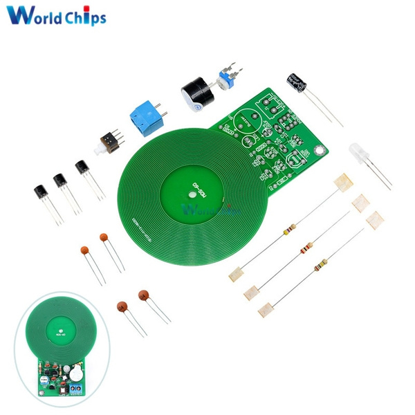 DIY Kit Metal Detector Kit Electronic Kit DC 3V-5V 60mm Non-contact ...