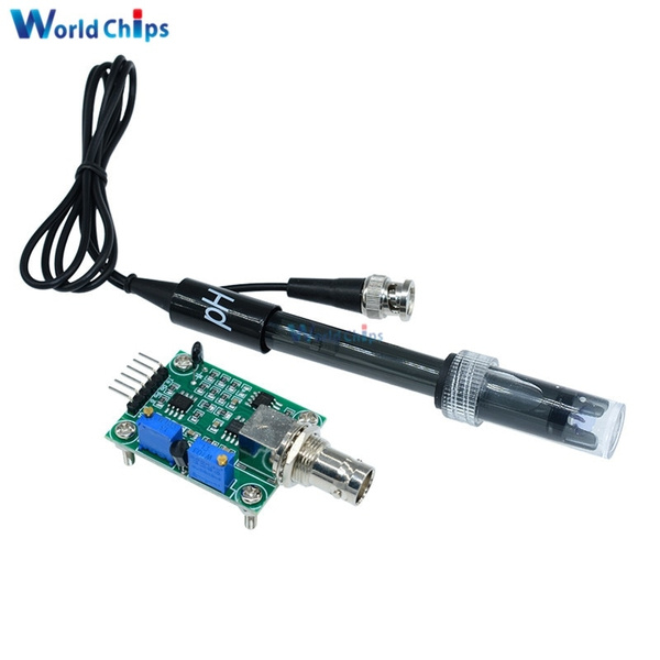 Liquid PH Value Detection detect Sensor Module Monitoring Control Board For Arduino BNC ...