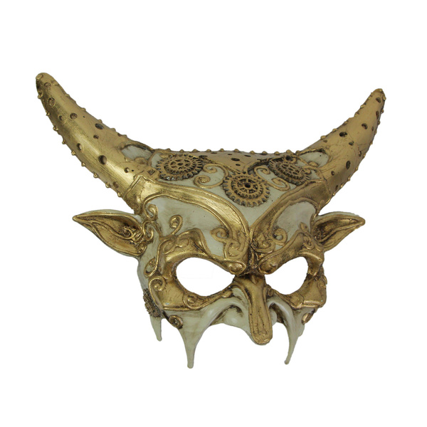 Steamdevil Fancy Adult Horned Steampunk Demon Costume Mask | Wish