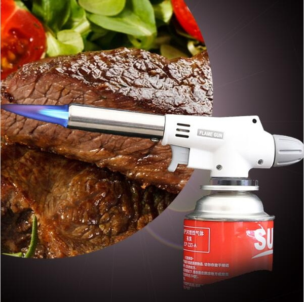 Gas Lighters Welding Soldering Gun Inflatable Butane Gas Jet Flame ...