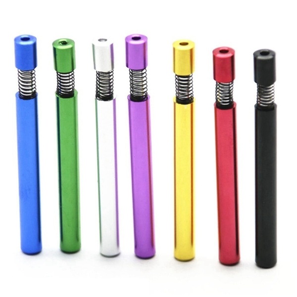 Vintage Self Cleaning One Hitter Metal Bat Tobacco Smoking Cigarette ...