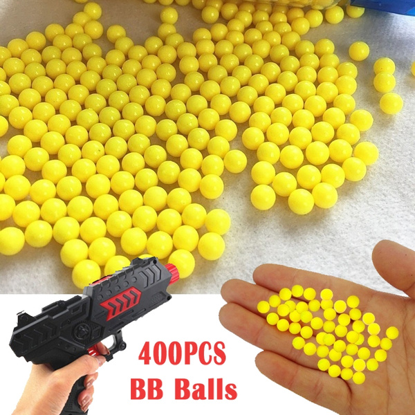 400pcs 6mm plastic ball bb particles and airsoft bbs bullets (Gun not ...