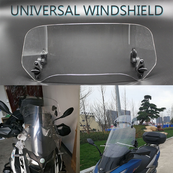 Universal Adjustable Clip On Windscreen Windshield Extension Spoiler ...