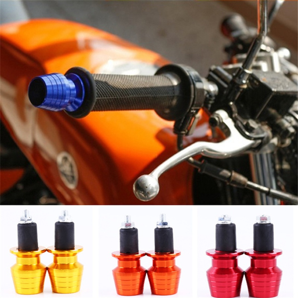 Motorcycle Wine Cup Shape Handlebar Grips Handle Bar Cap End Plug for ...