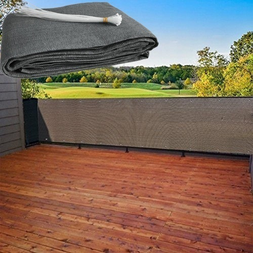 Heavy Duty Privacy Screen Fence Mesh Windscreen for Backyard Deck Patio ...