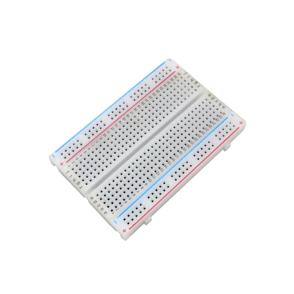 Mini Breadboard Solderless Protoboard PCB Test Board 400 Contacts Tie ...