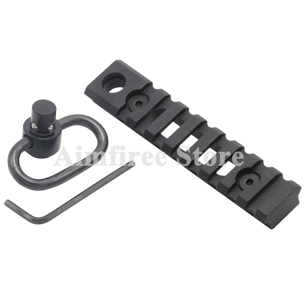 20mm Rail Picatinny Weaver Handguard Riflescope Rail Mount 1.25" Rilfe ...