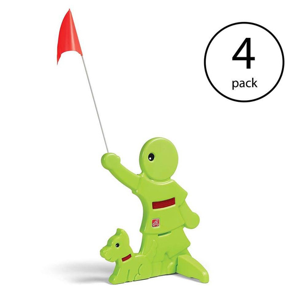 Step2 Kid Alert Visual Warning Signal Children at Play Safety Sign (4 ...