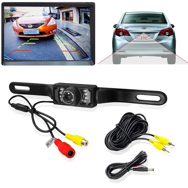 Waterproof High Definition Color Wide Viewing Angle License Plate Car ...